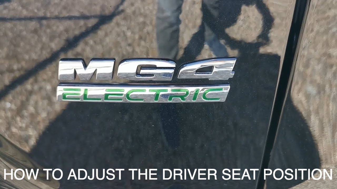 How to Use the Seat Adjust Buttons MG4 - YouTube