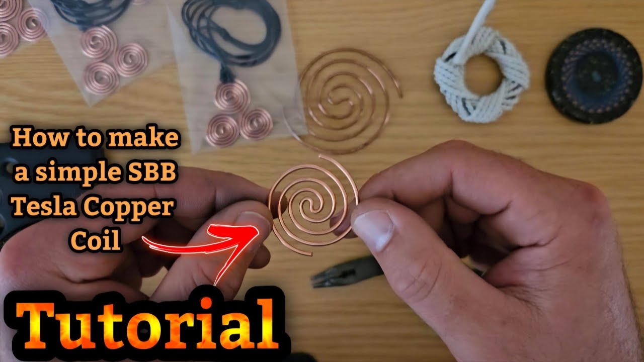 I'll teach you a simple, effective Tesla Copper SBB Coil! Plus, MORE ...