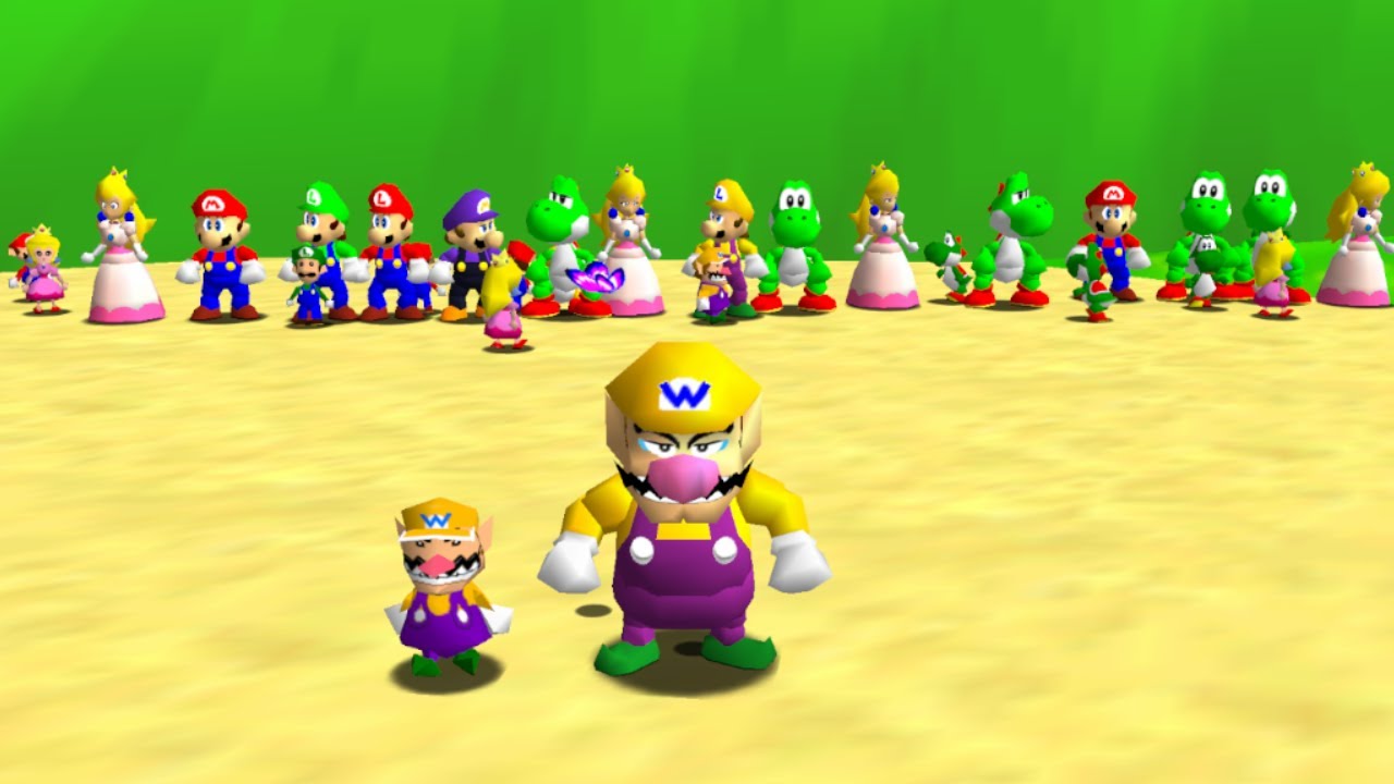 Super Mario 64 (17 Players) - Full Game 100% Walkthrough - YouTube