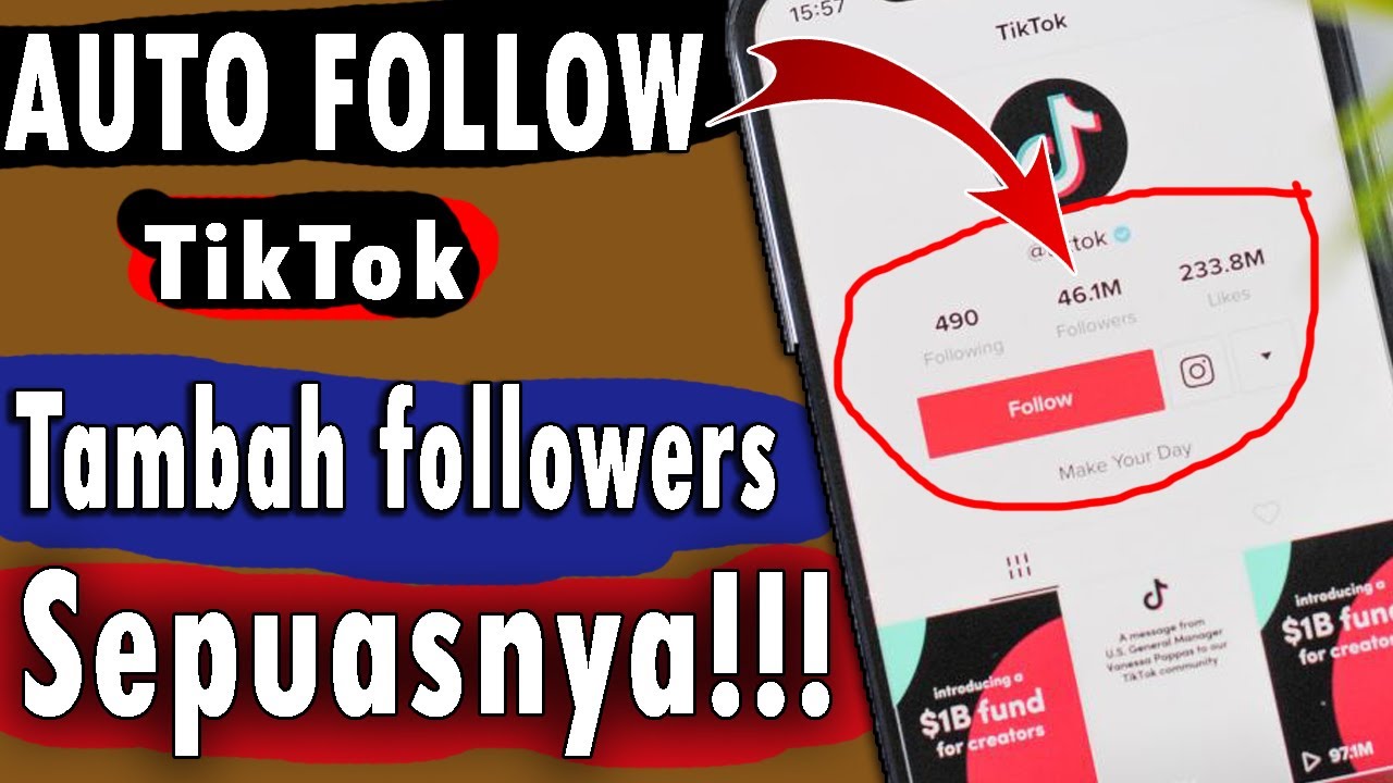 5 Aplikasi penambah FOLLOWER TIKTOK | Tutorial Official - YouTube