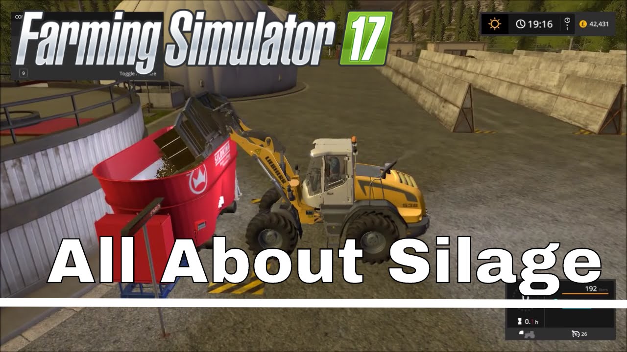 FS 17 Selling Silage at Biogas - YouTube