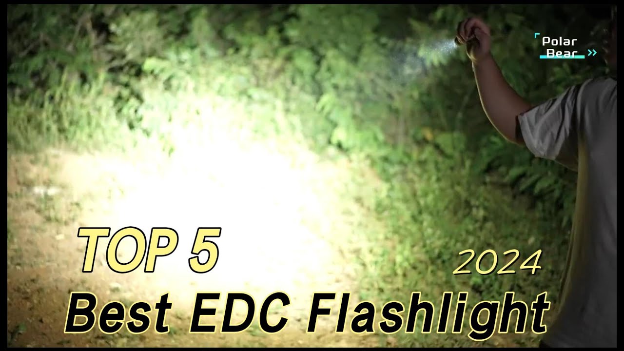 TOP 5 Best EDC Flashlight 2024 - YouTube
