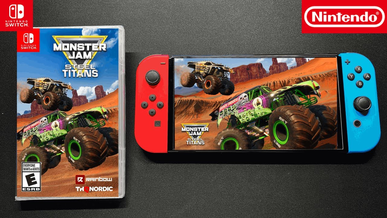 Unboxing Monster Jam Steel Titans for Nintendo Switch - YouTube