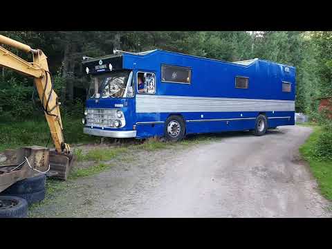 Old SCANIA-VABIS bus | First start and drive in 2 years