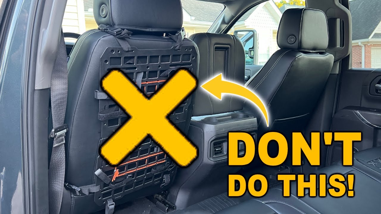 Custom Hidden Molle Panel Install! - YouTube