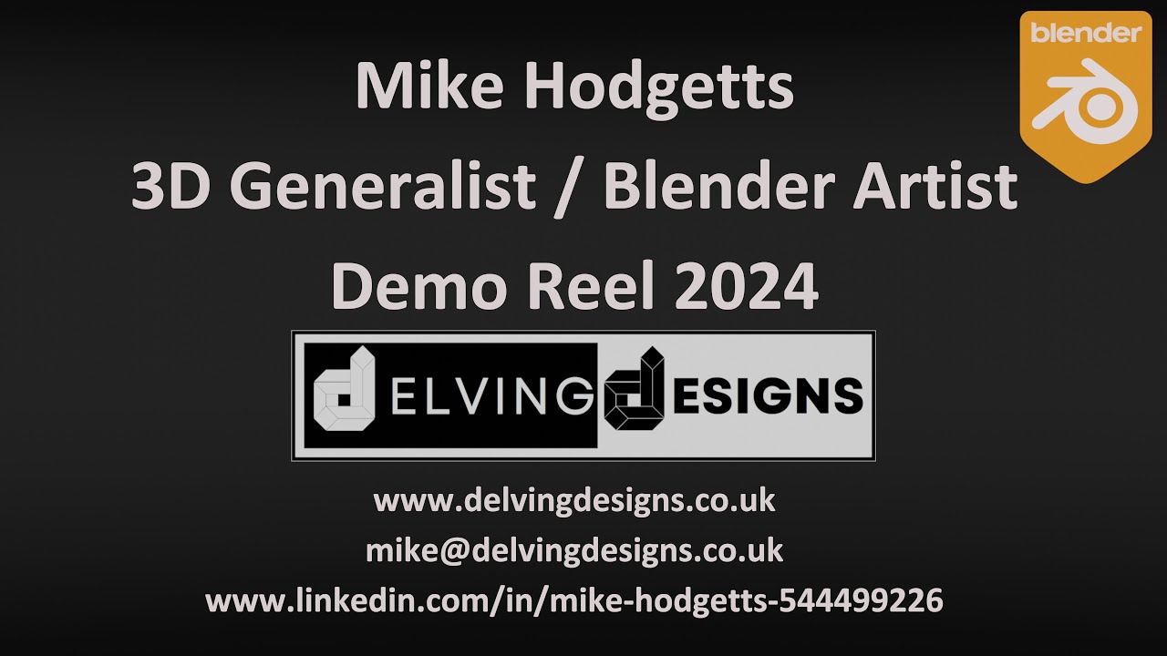 Mike Hodgetts Demo Reel 2024 - YouTube