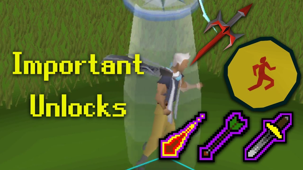 5 Important Unlocks for A Mid Level Account [OSRS] - YouTube