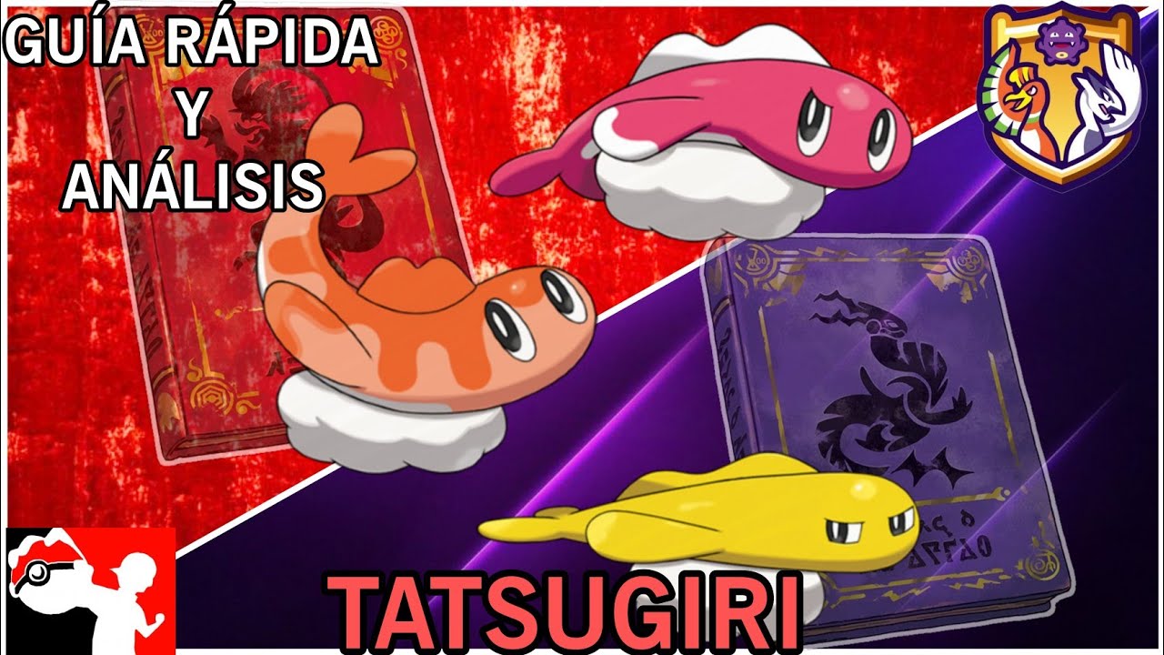 🍣GUÍA RÁPIDA y ANÁLISIS de TATSUGIRI | Pokémon Escarlata y Púrpura🍣 ...