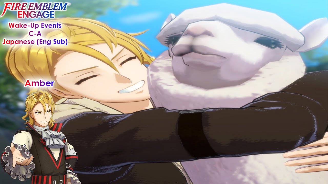 Fire Emblem Engage- Amber Wake Up Events Japanese (HD) - YouTube