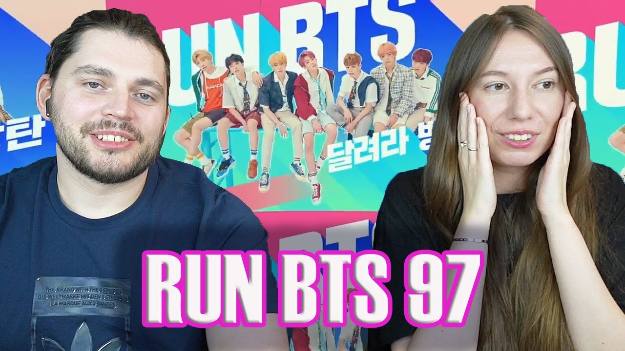 RUN BTS 97 Пижамная вечеринка 1 РЕАКЦИЯ - YouTube