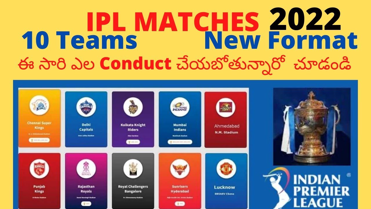 New IPL Format 2022 Detailed Explanation #ipl2022 - YouTube