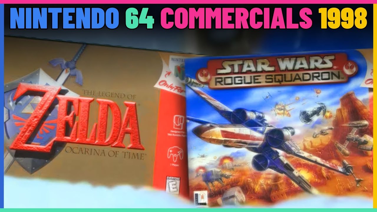 Nintendo 64 Commercials From 1998. - YouTube
