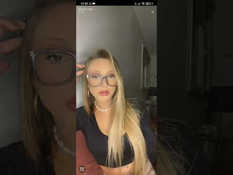 French blonde smoking all white