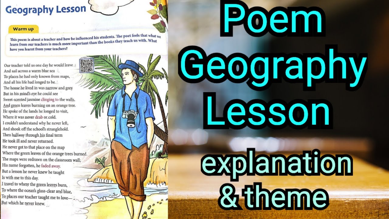 Geography Lesson Poem/ICSE class 7th/New Mulberry Book# ...