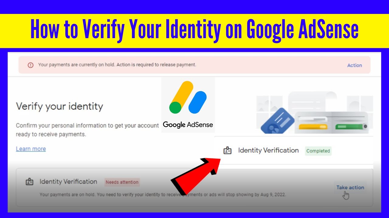 How to Verify Your Identity on Google AdSense in 2023 | Adsense ...