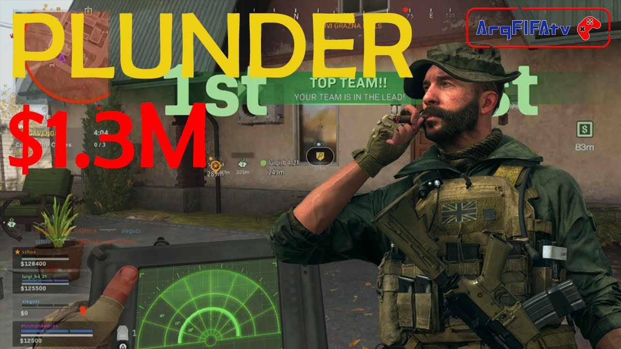 PLUNDER QUADS 1.3M💰 - CALL OF DUTY; WARZONE - Estrenando al Capitán ...