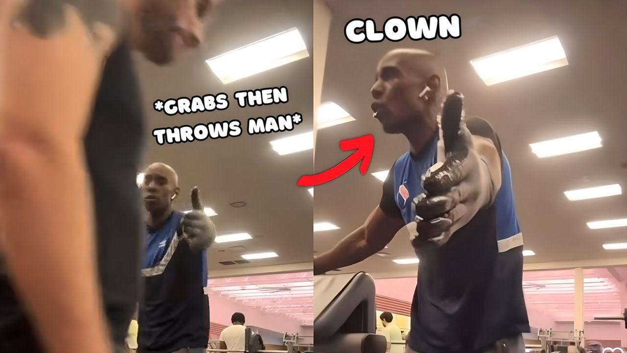 Gym Bully Acts "Tough" & Instantly Regrets it #2 - YouTube