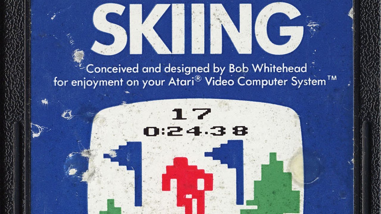 Classic Game Room - Activision's SKIING for Atari 2600 review - YouTube
