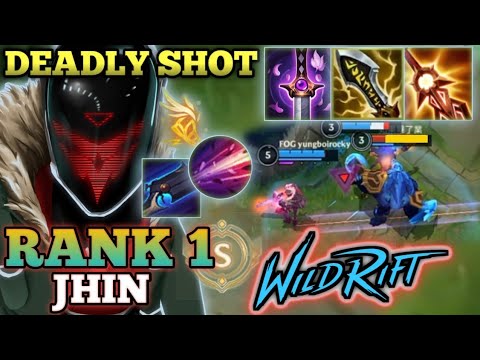 JHIN SCARY ONE SHOT BUILD,AMAZING POSITIONING ULT- TOP 1 GLOBAL JHIN BY ...
