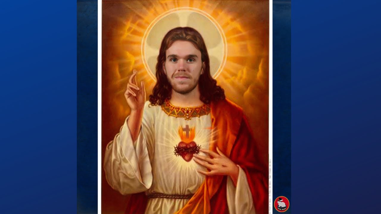 McJesus - Connor McDavid is McJesus Stop-Motion #Shorts #McDavid - YouTube