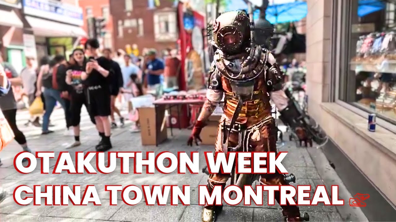 【4K】Enchanted Chinatown Montreal during the Otakuthon Anime Event ...