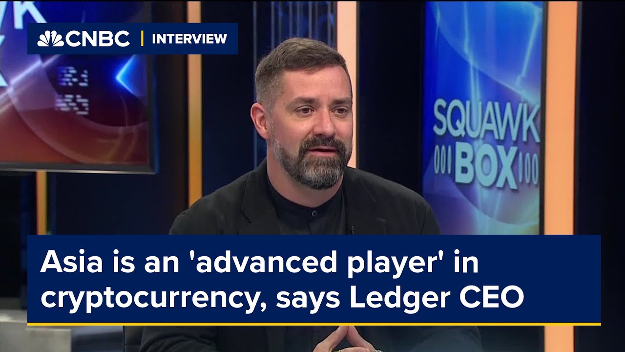 Asia is an 'advanced player' in cryptocurrency, says Ledger CEO - YouTube