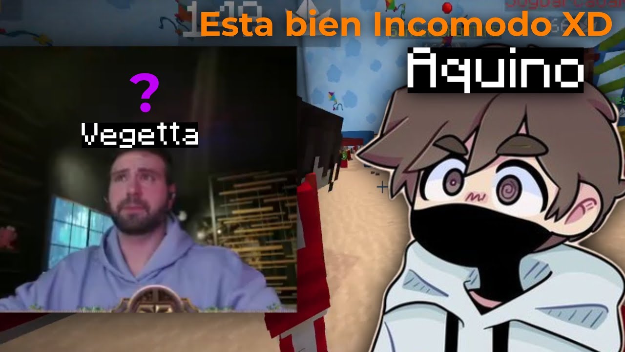 AQUINO Reacciona al Mejor Clip de Vegetta en Los Squid Craft Games 4 👻 ...