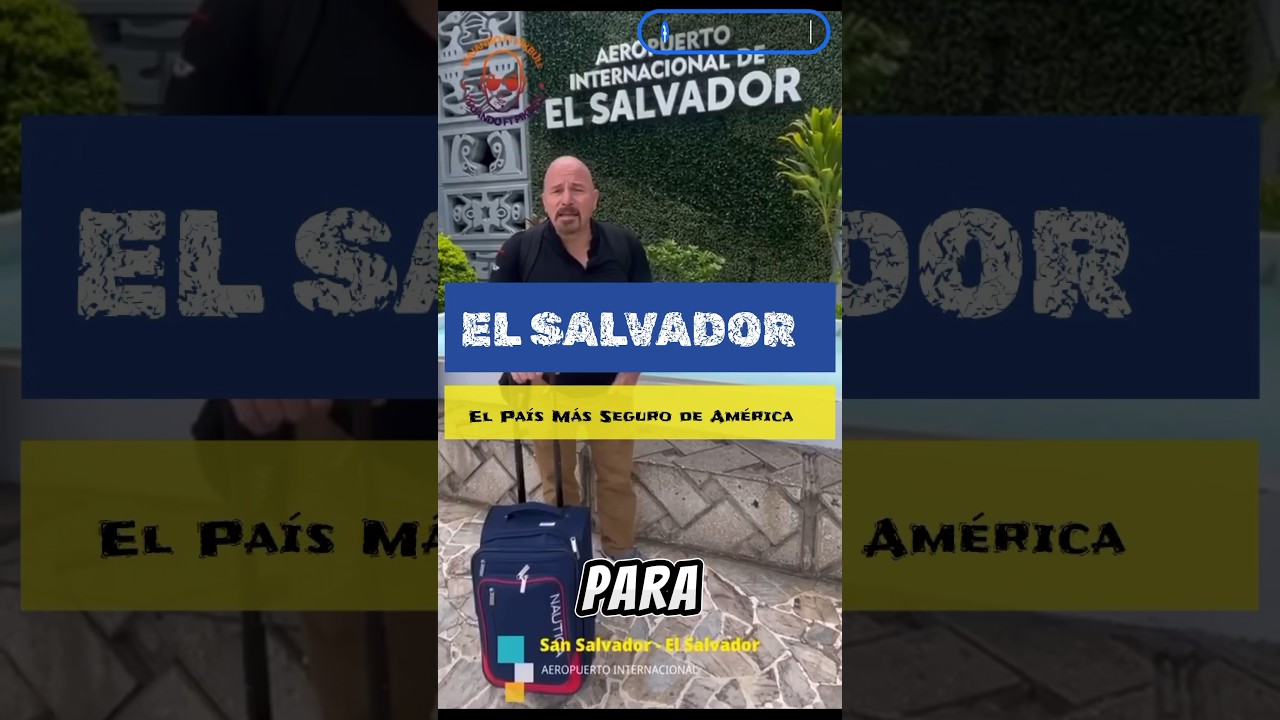 EL SALVADOR 🇸🇻 Nayib Bukele, el País más seguro de América. El momento ...