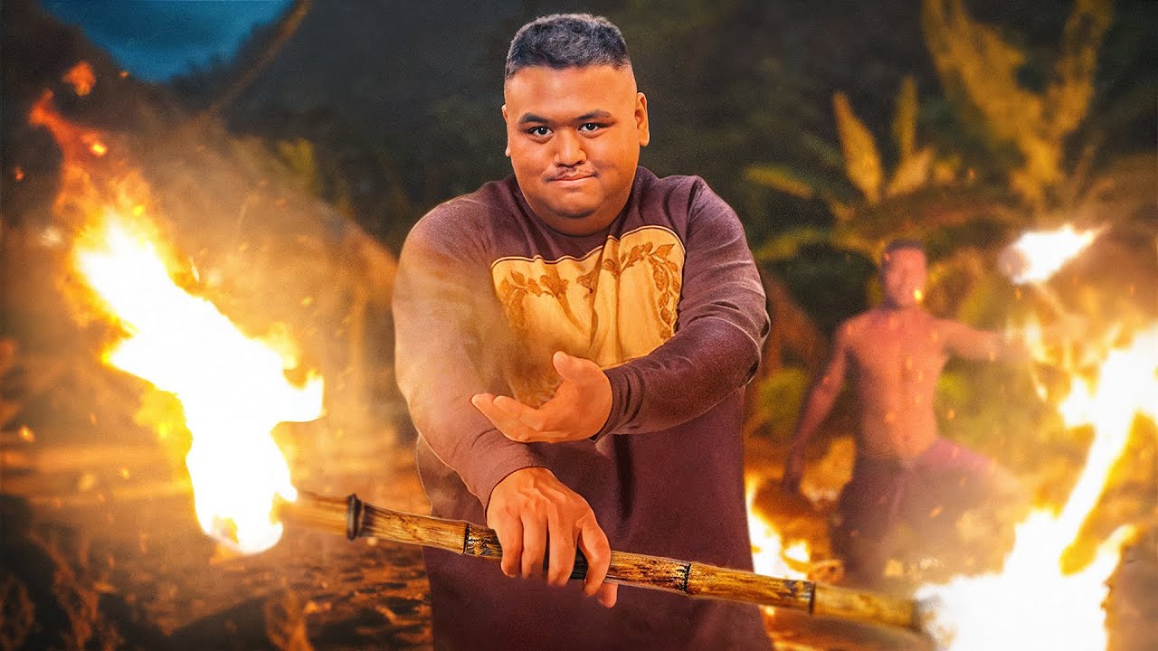 I Almost Burned Myself While Fire Dancing in Samoa… - YouTube