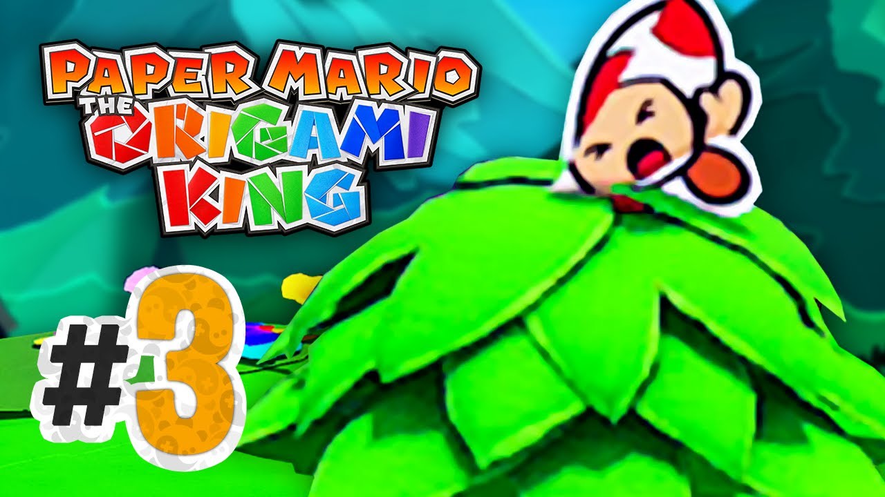 Toad's BBQ Cookout - Paper Mario: The Origami King #3 - YouTube