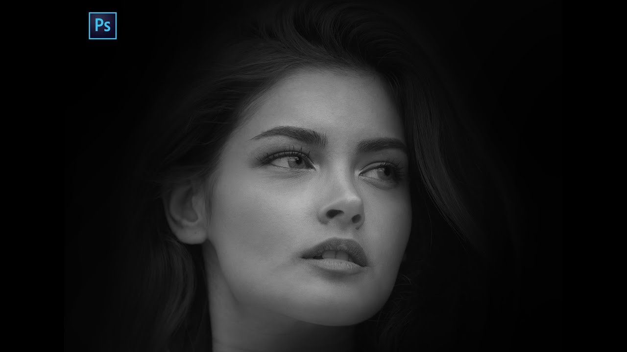 Dark dramatic photo in Photoshop faded dark effect in Photoshop - YouTube