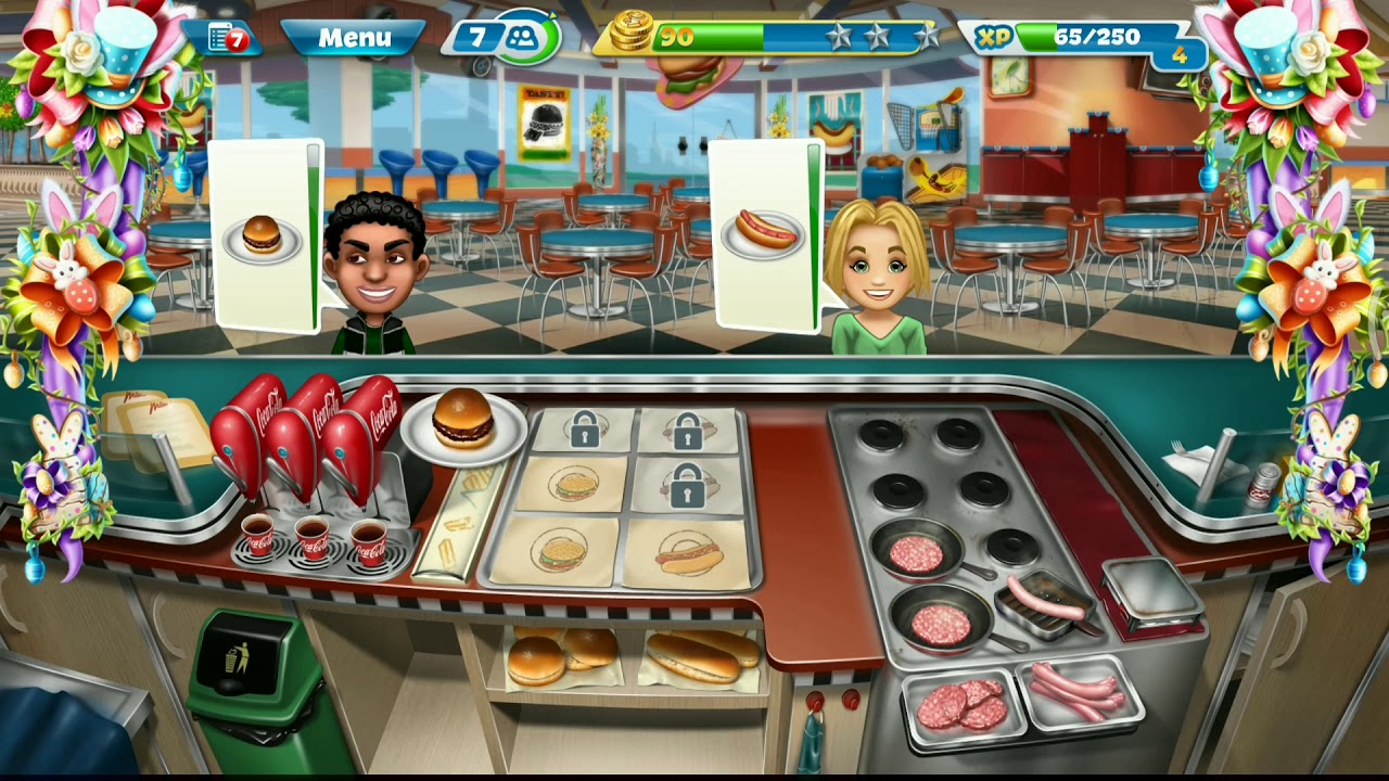 COOKING FEVER LEVEL 4 - YouTube