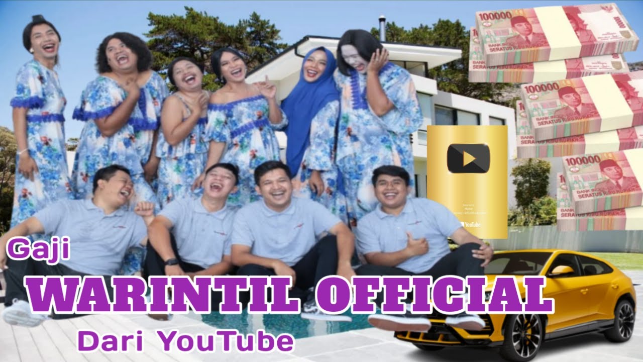 Gaji Youtube WARINTIL OFFICIAL Terbaru 🤑💵 - YouTube