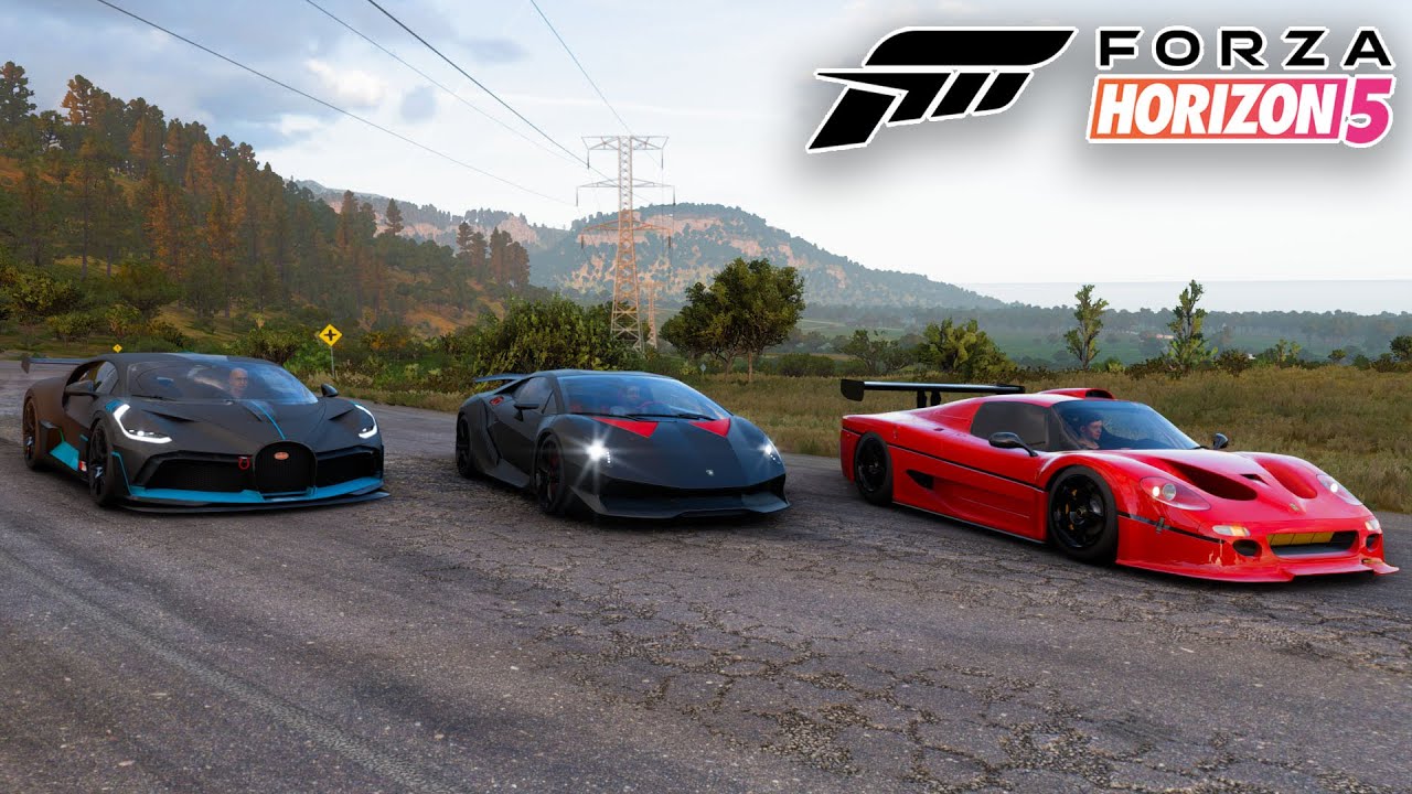 ¡CONVOY DE DEPORTIVOS A TOPE! | Forza Horizon 5 - YouTube