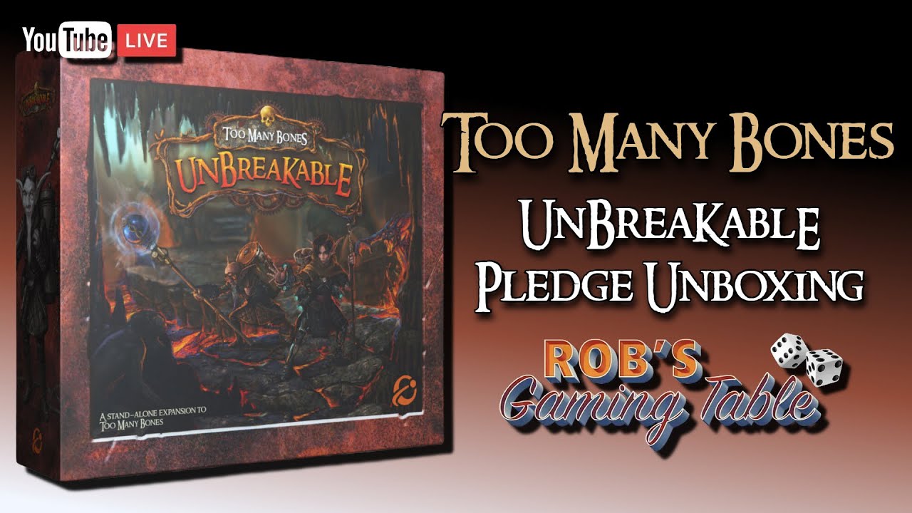 Too Many Bones: Unbreakable Unboxing - YouTube