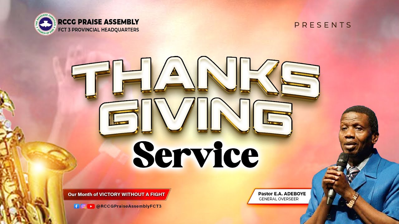 MARCH THANKSGIVING SERVICE 2025 - YouTube