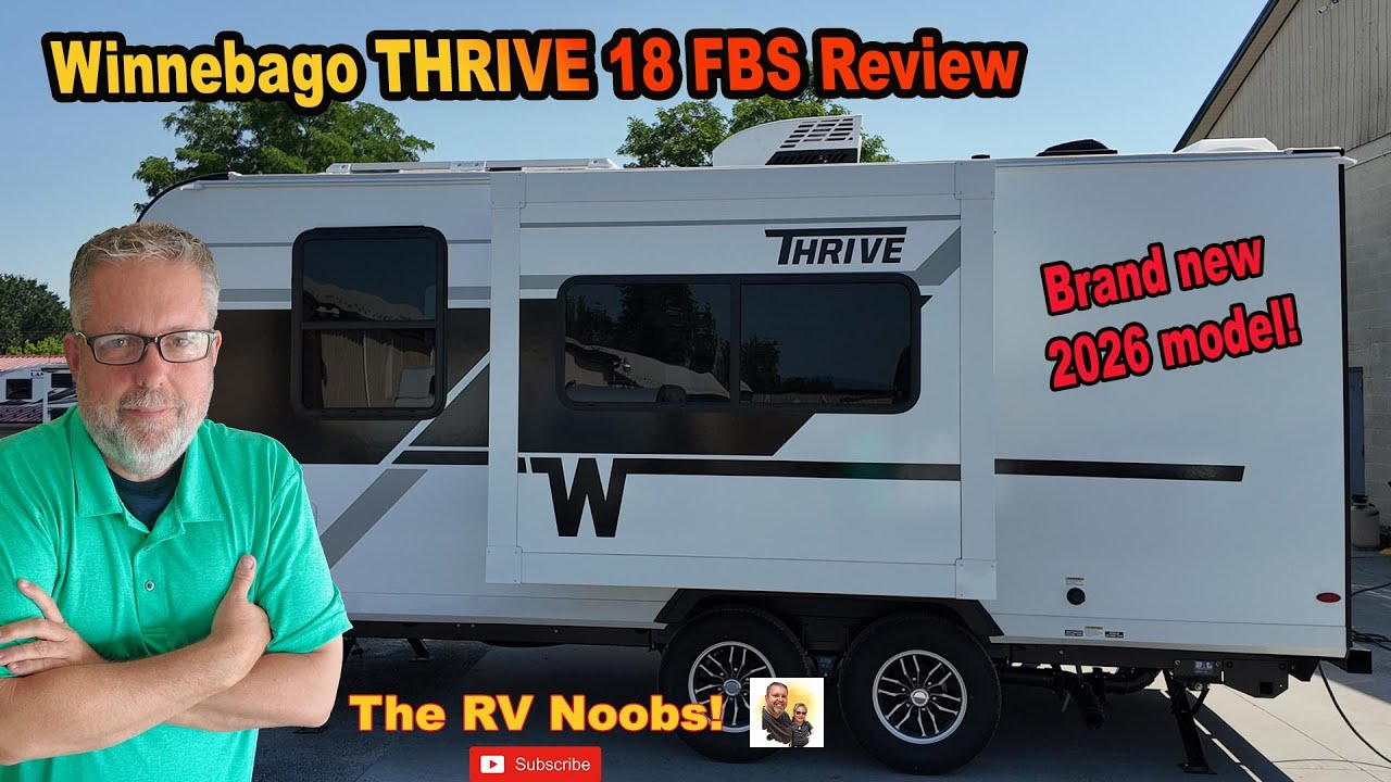2026 Winnebago Thrive 18FBS Review - Is It the perfect couple's travel trailer? - YouTube