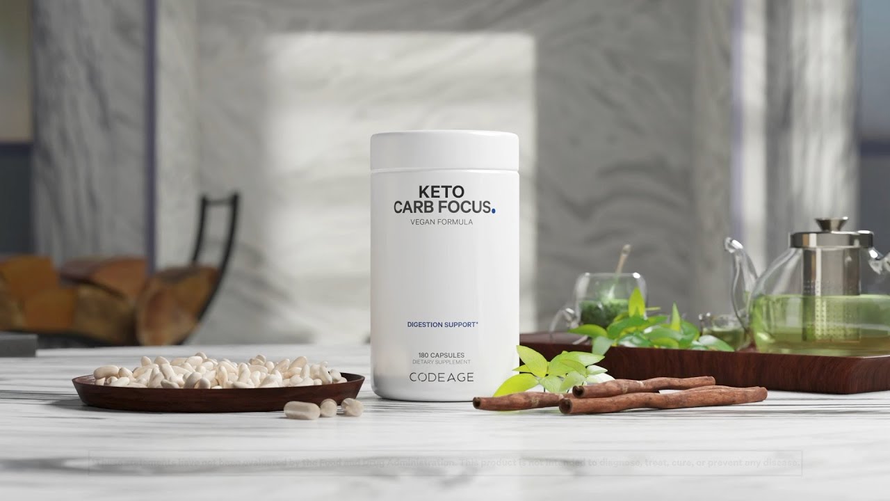 Keto Carb Focus - White Kidney Bean - Cinnamon - Green Tea Leaf ...
