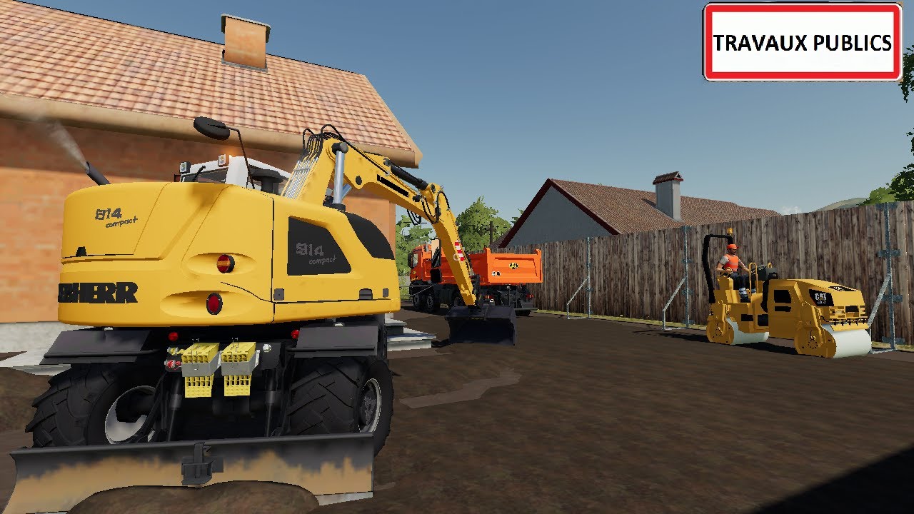 FS19 TP - Enlèvement de terre chez un particulier ! - YouTube