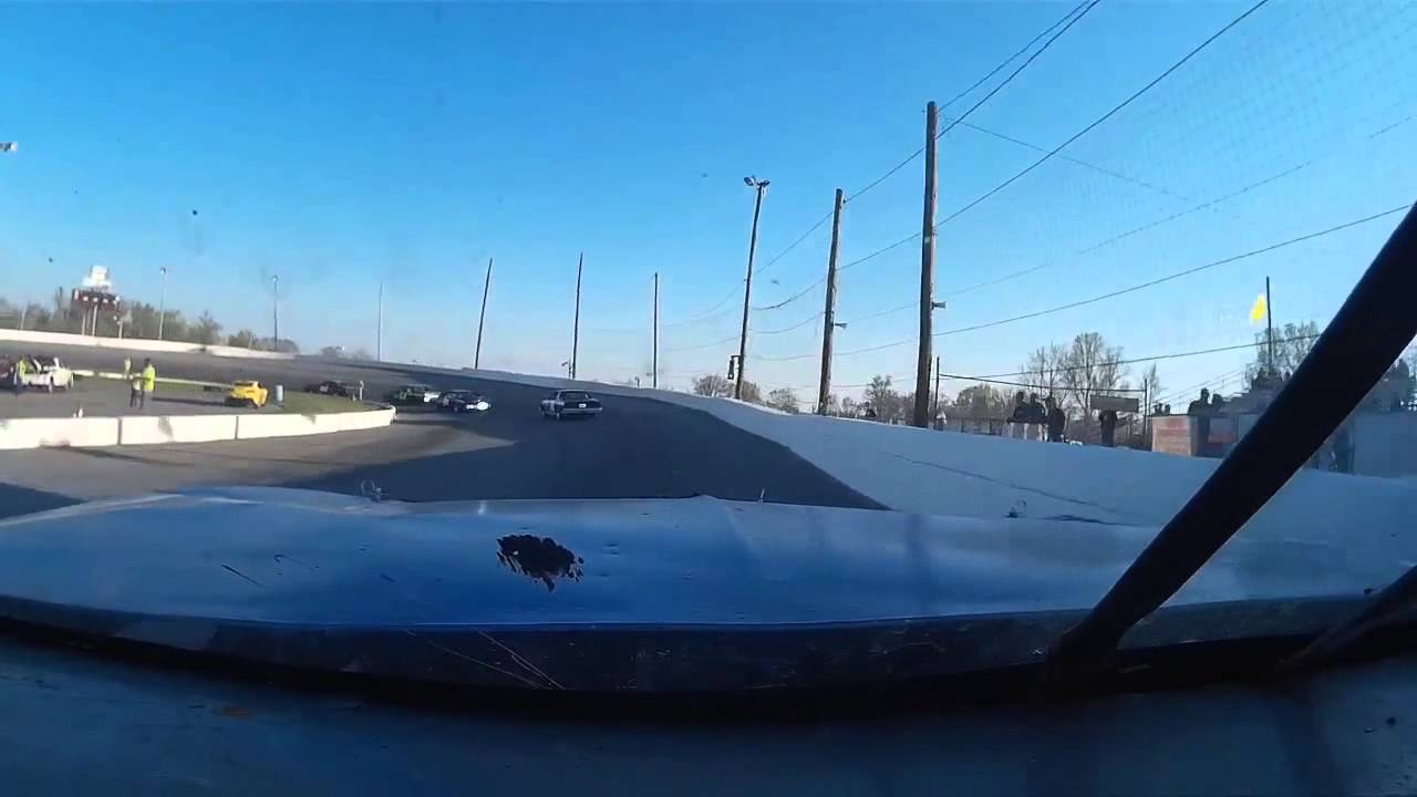 Highland Rim Speedway: Alex Bates Pure Stock Onboard 4/19/2014 - YouTube