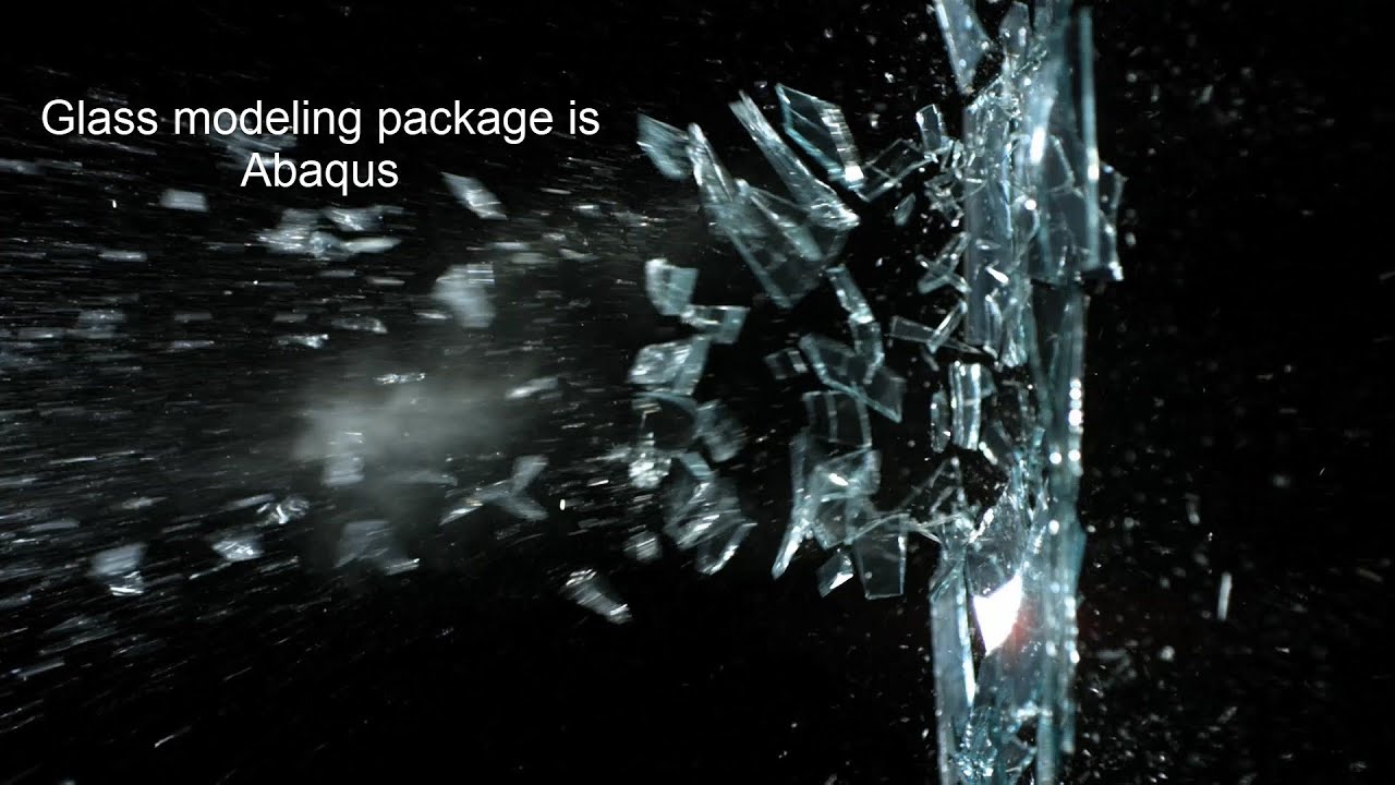 Glass Simulation and Analysis Package in Abaqus - YouTube