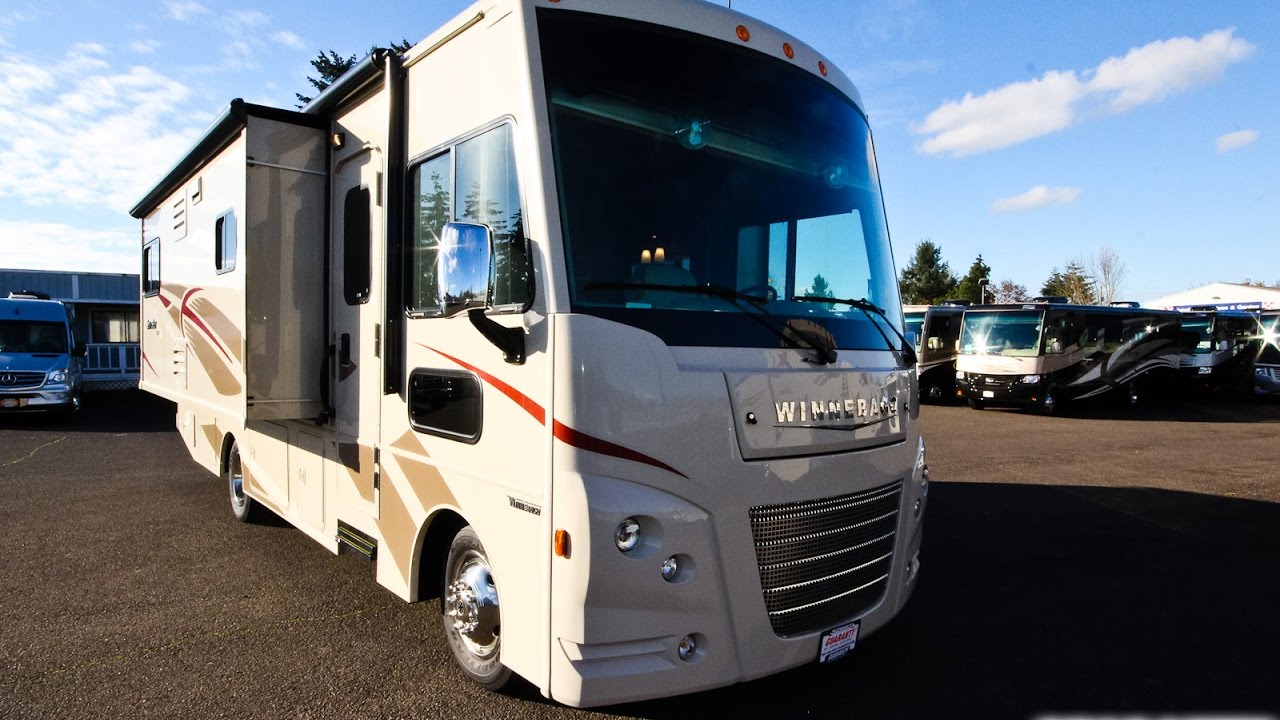 2017 Winnebago Sunstar LX 27 N Class A Motorhome Video Tour • Guaranty ...