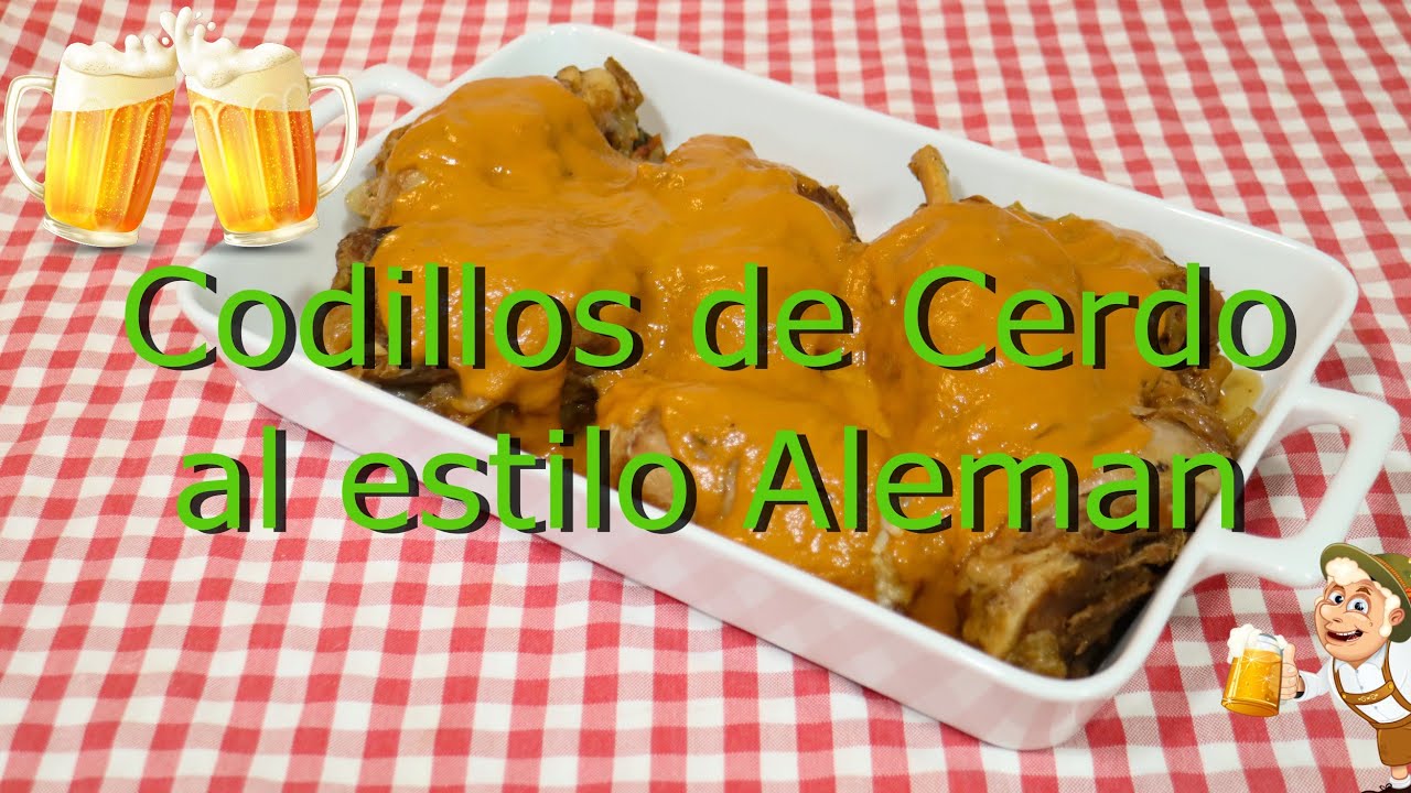 Los mejores codillos de cerdo en salsa Alemana que puedas probar ...