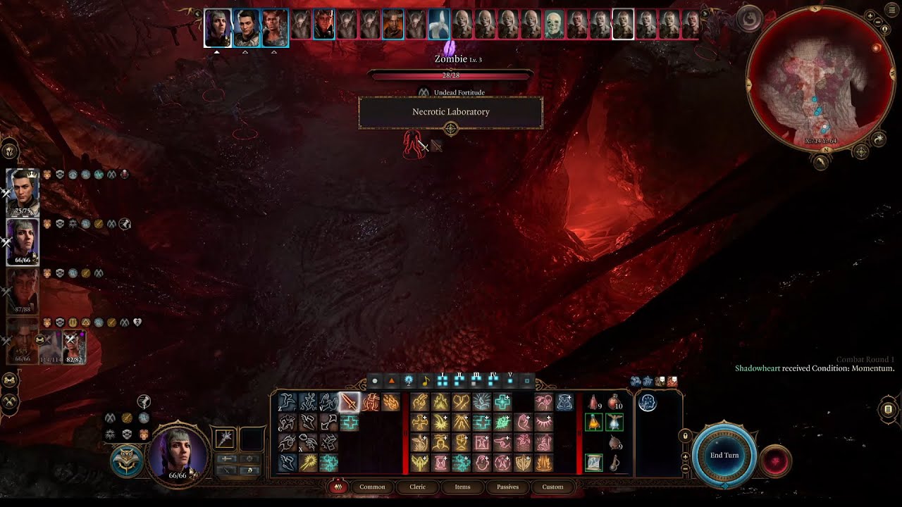 BG3: Honor Mode. Fighting undead in the Illithid Colony - YouTube