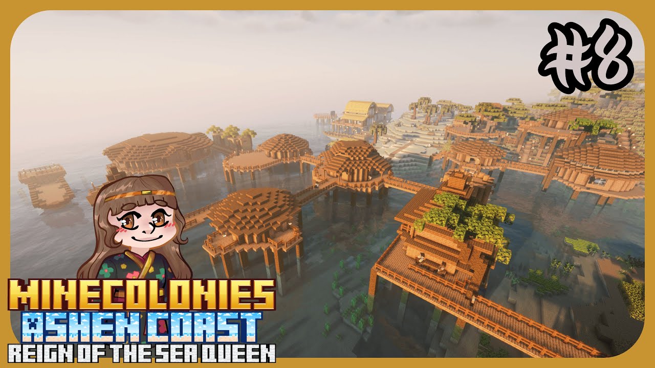 Minecolonies: Ashen Coast 8 - Building the Hospital and upgrading the ...