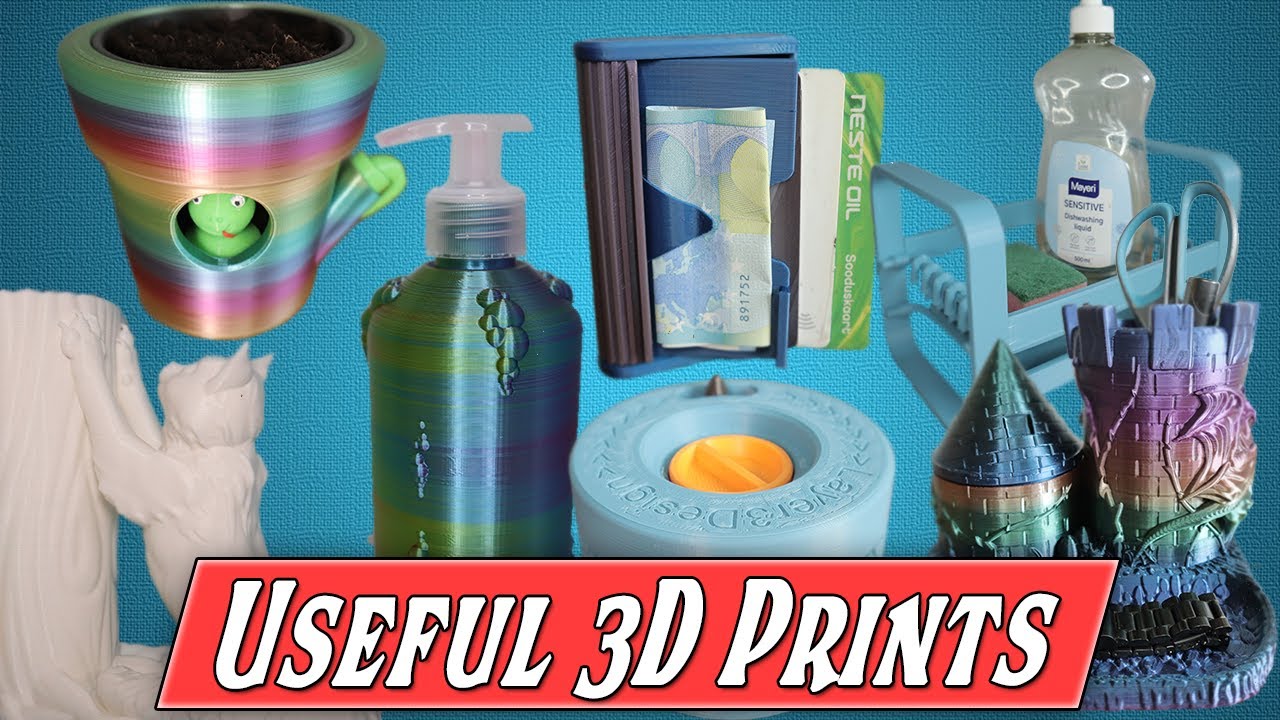 Practical and Useful 3D Prints - YouTube
