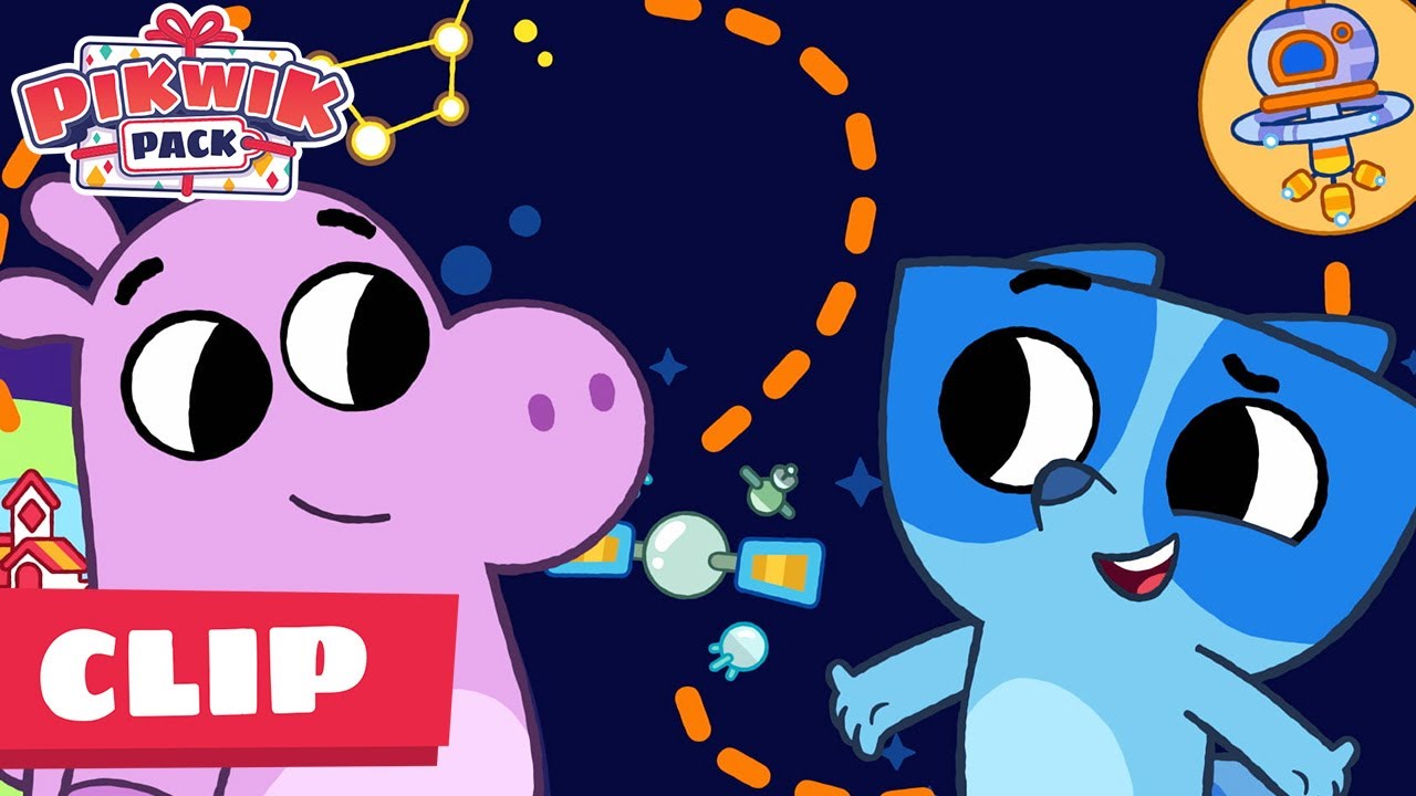 Pikwik Pack READS a Tag and PLANS a Delivery! 🎁 Pikwik Pack 🎁 - YouTube