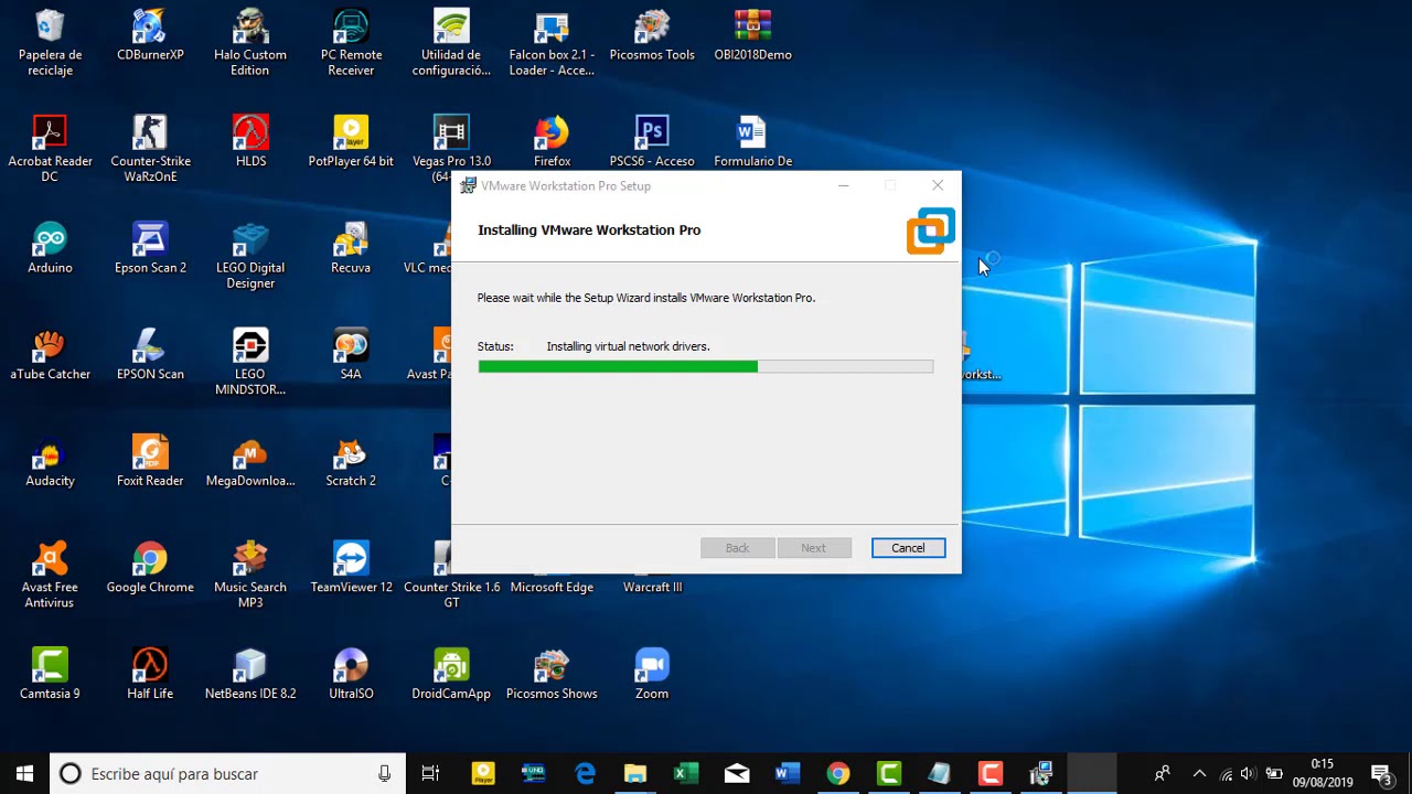 Descargar e Instalar Vmware Workstation 15 Pro para Windows - YouTube