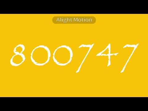 Colorful Numbers 1 to 1500000 - YouTube