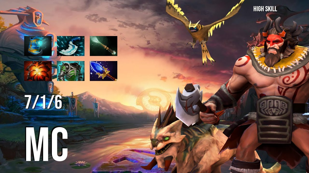 Dota 2 Pro Gameplay mc Beastmaster 7 1 6 High Skill Dota 2 / Mind ...
